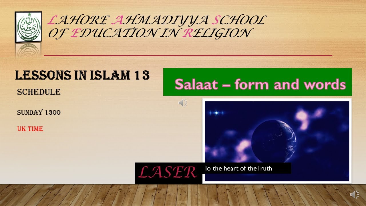 Lessons in Islam 13 - YouTube