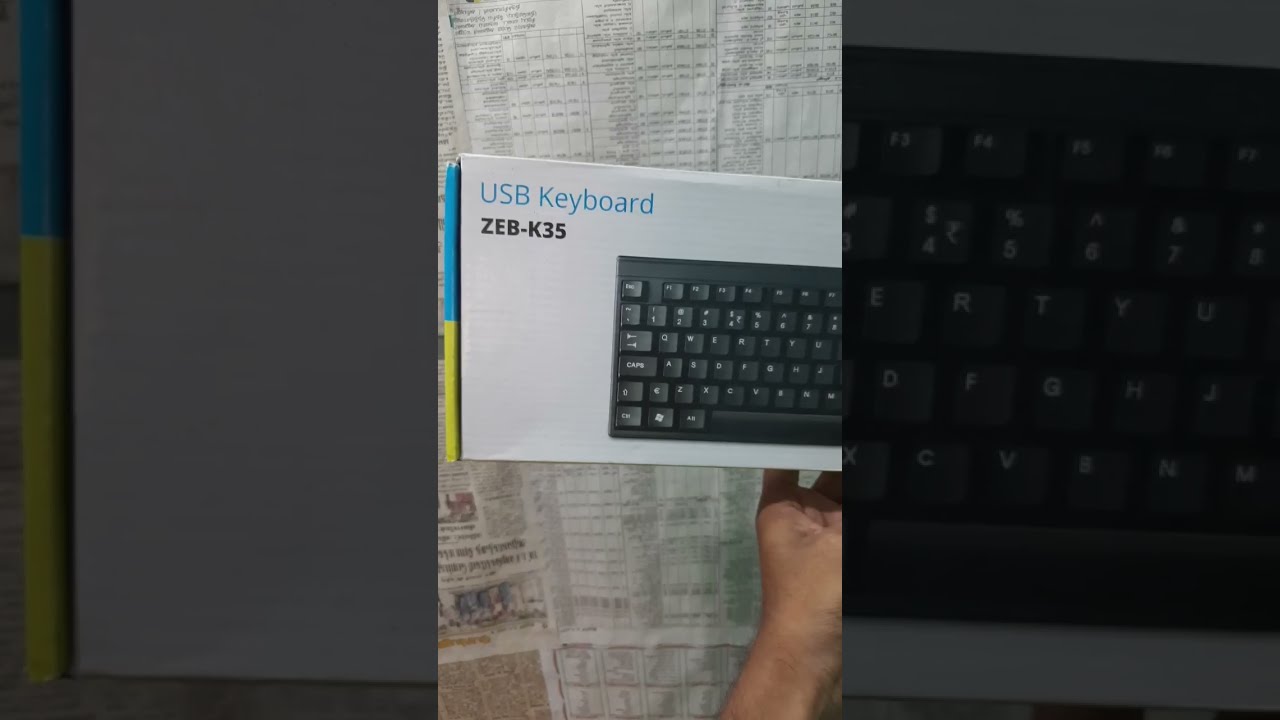Zebronics Keyboard tamil - YouTube
