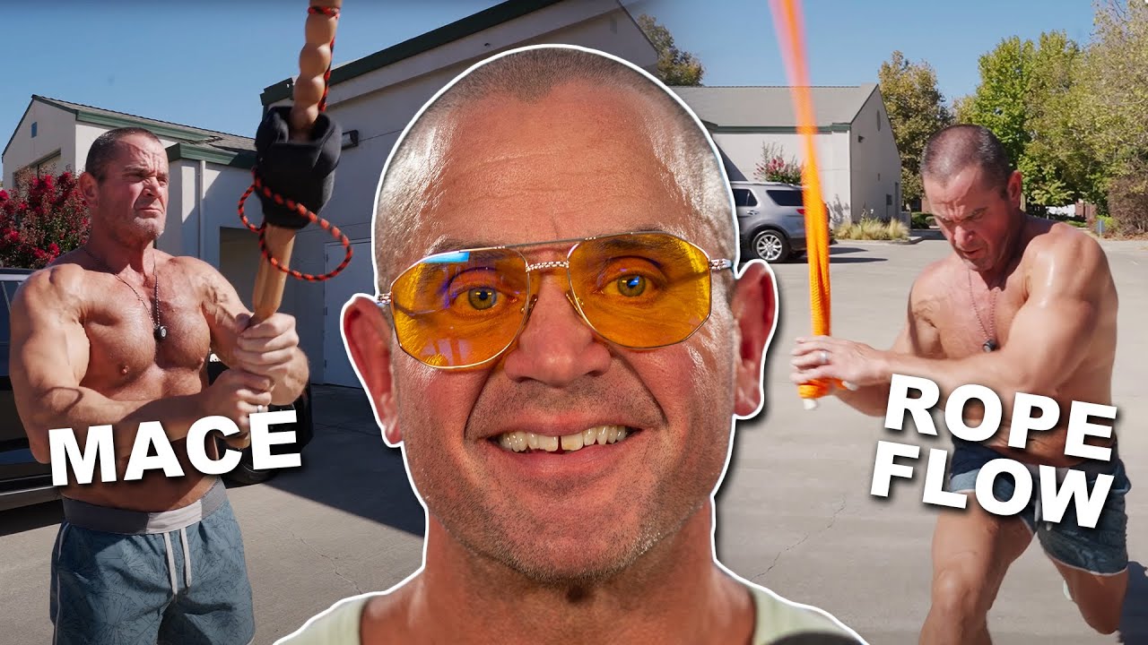 Why You NEED to Try Rope Flow & Mace Workouts - YouTube