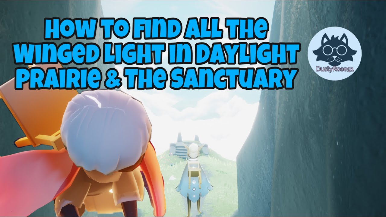 How to find all the Winged Light in Daylight Prairie and The Sanctuary ...