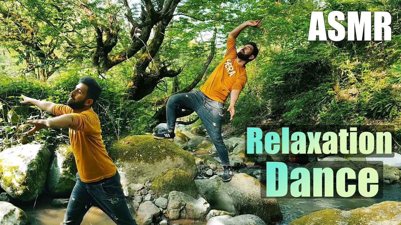ASMR Relaxation with dancing in the middle of the river _ dance songs ...
