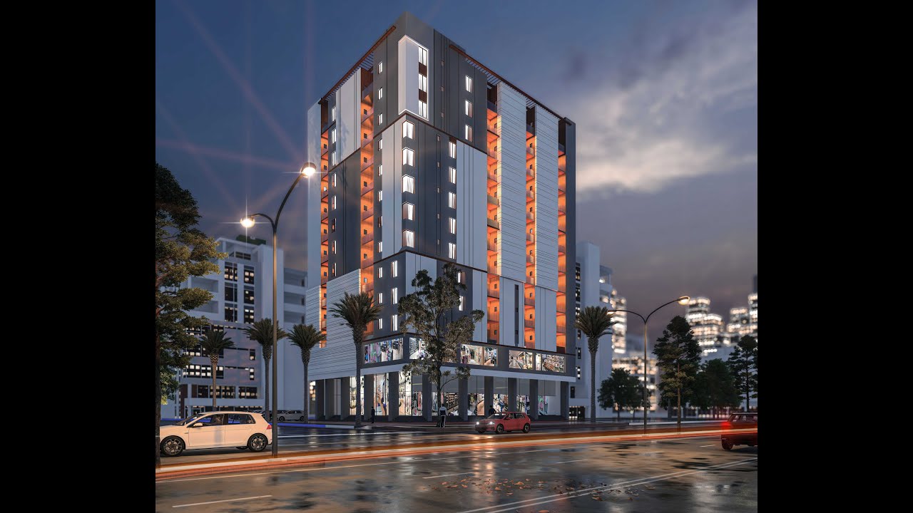 Apartments Animation In Lumion 11 - YouTube