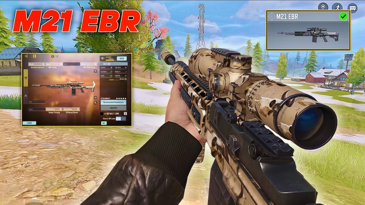 THIS M21 EBR GUNSMITH GIVES YOU 100% ACCURACY & FASTEST KILL SPEED ...