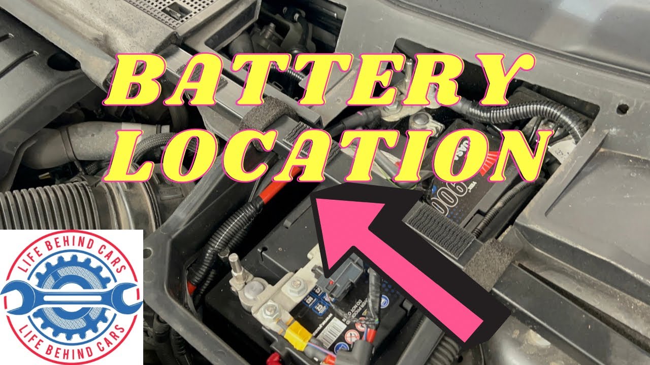 Jaguar E Pace 2019 Petrol Battery Location - YouTube