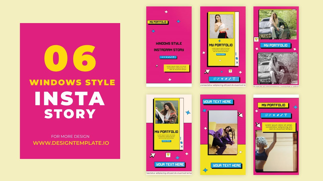 Windows Style Instagram Story After Effects Templates Easy To Use windows-style-instagram-story-after-effects-templates-easy-to-use