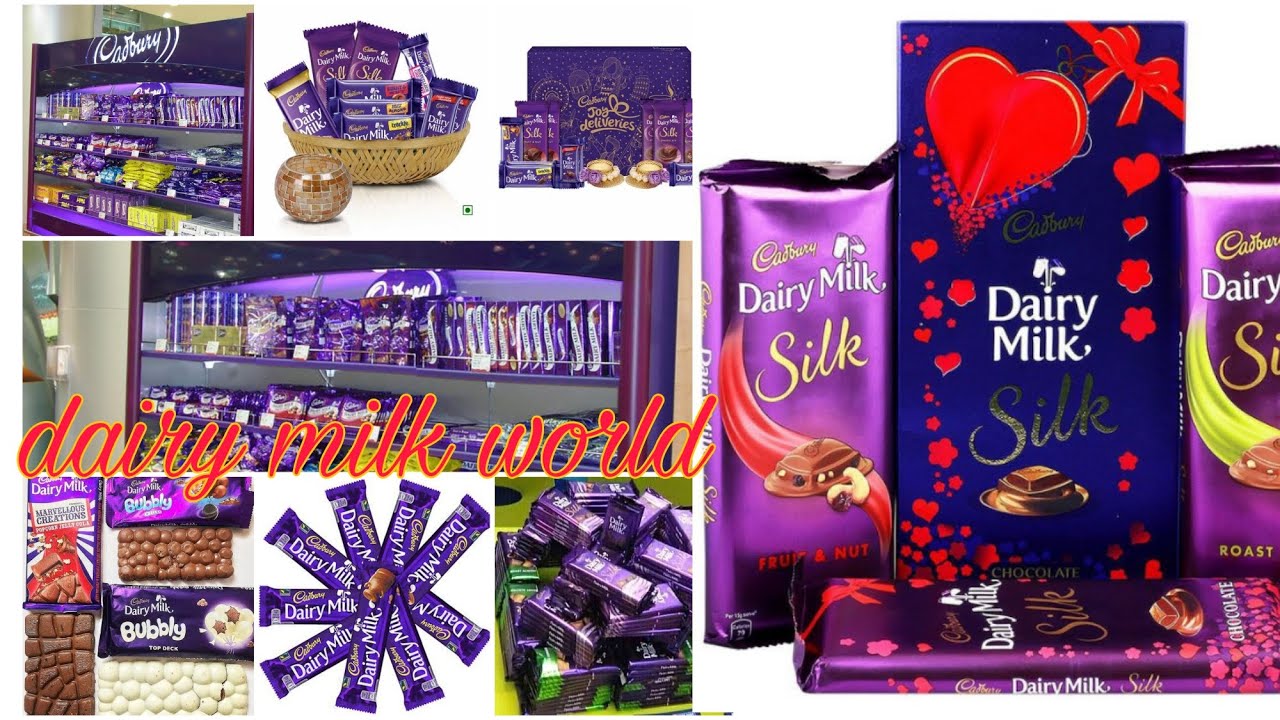 dairy milk silk world#different flavour dairy milk silk chocolate # ...