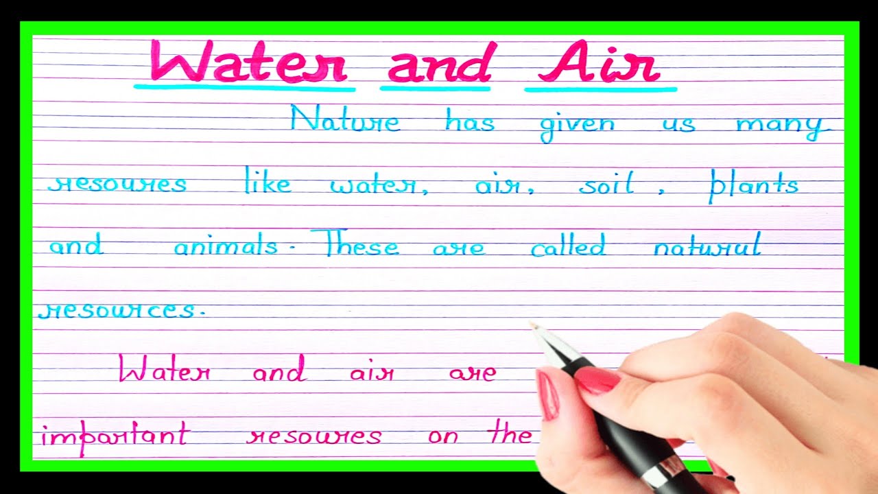 What is air | what is water | difference between air and water - YouTube