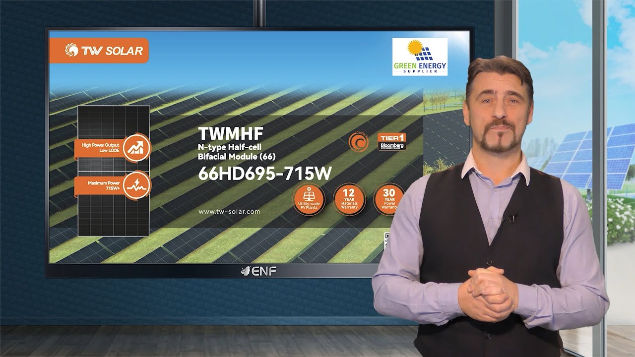 Green Energy Supplier - TW Solar TWMHF 66HD Solar Module - YouTube