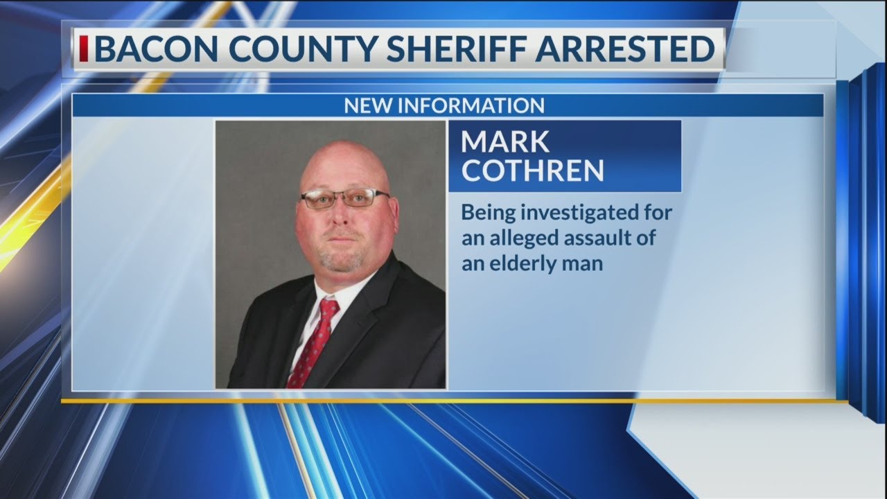 Bacon County sheriff arrested - YouTube