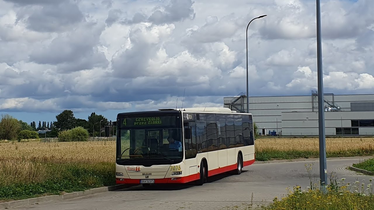 P.A Gryf - linia 6 | MAN NL313 Lion's City #7075 - YouTube