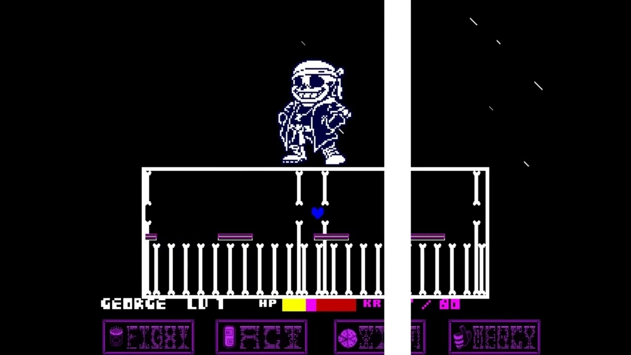 SpaceTime Migration Sans battle! [Demo,undertale fangame] - YouTube