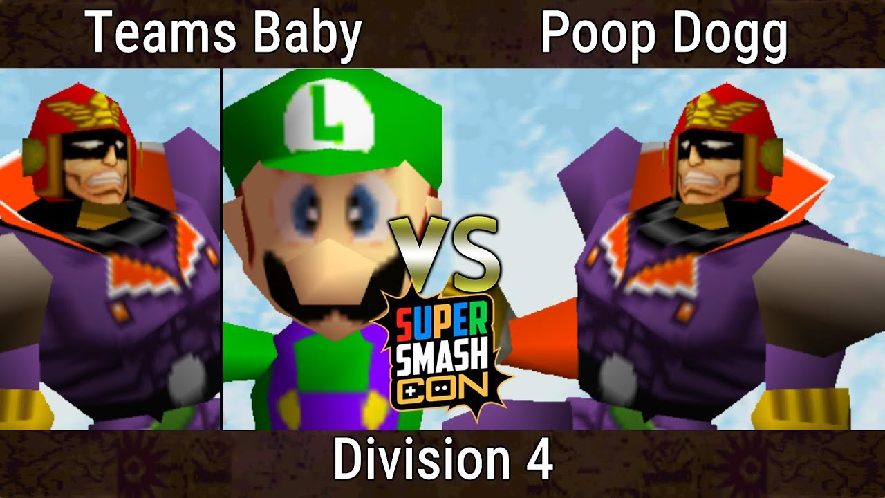 SSC 2023 - Poop Dogg (Captain Falcon) Vs. Teams Baby (Luigi, Captain ...