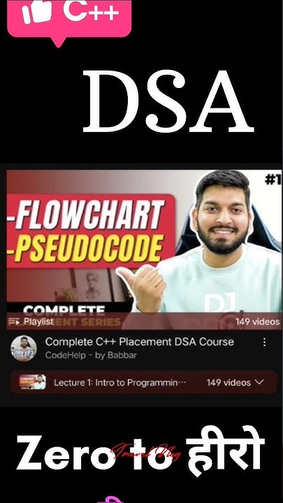 C++ Full Course | Dsa Full Course In Hindi Playlist - YouTube