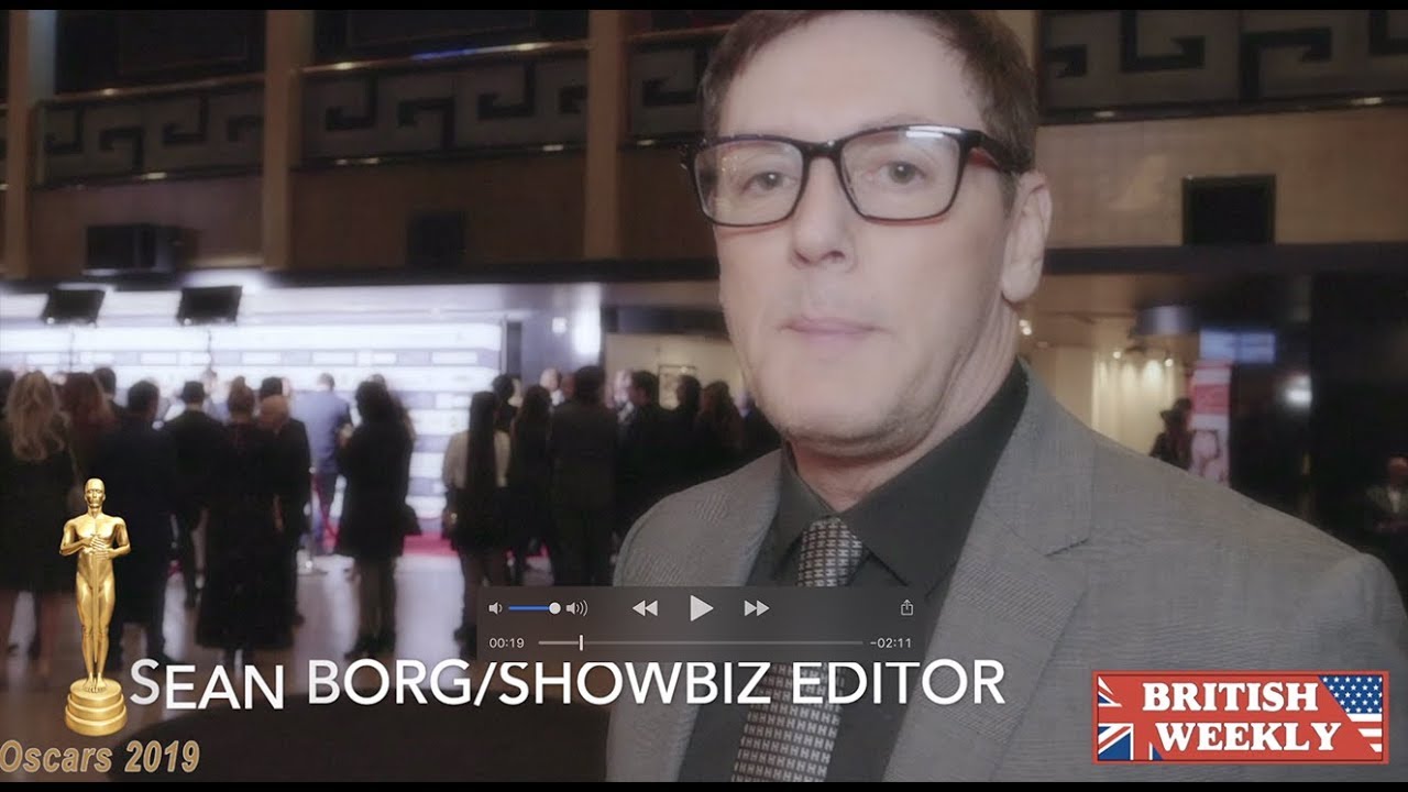 Sean Borg Chats Oscars 2019 with Filmmaker Amanda Eliasch - YouTube