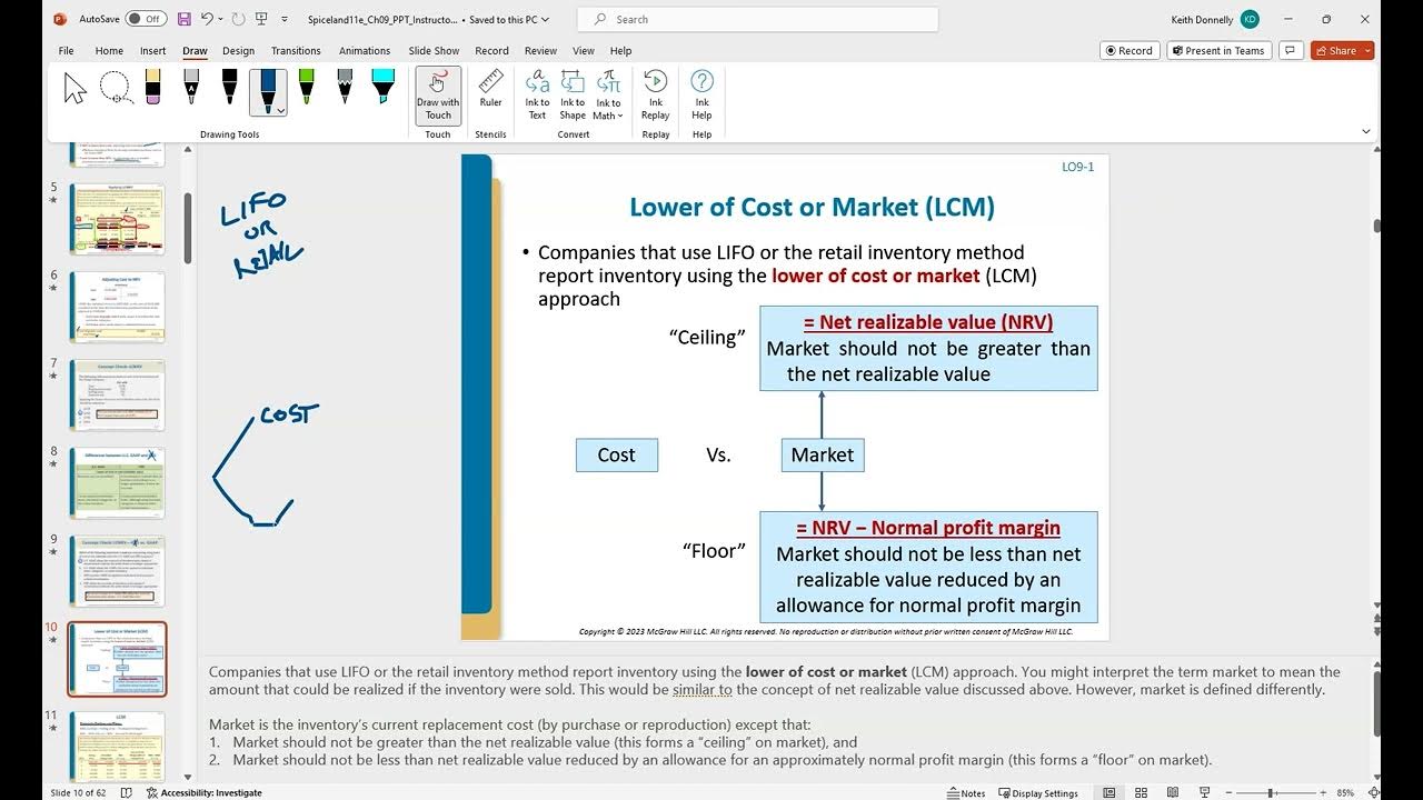 Intermediate Chapter 9 PPT Lecture Part 1 - YouTube