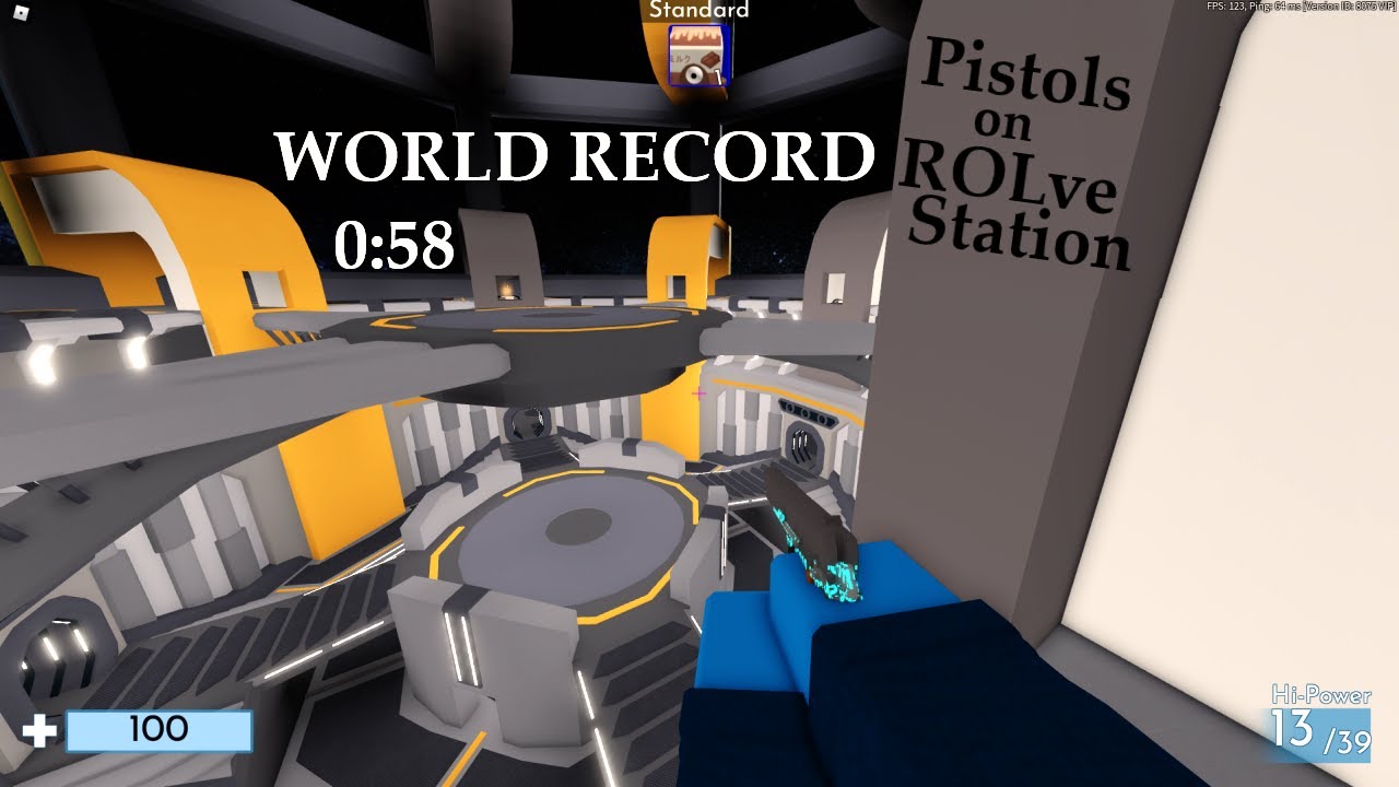 Arsenal World Record - 0:58 Pistols on ROLve Station - YouTube