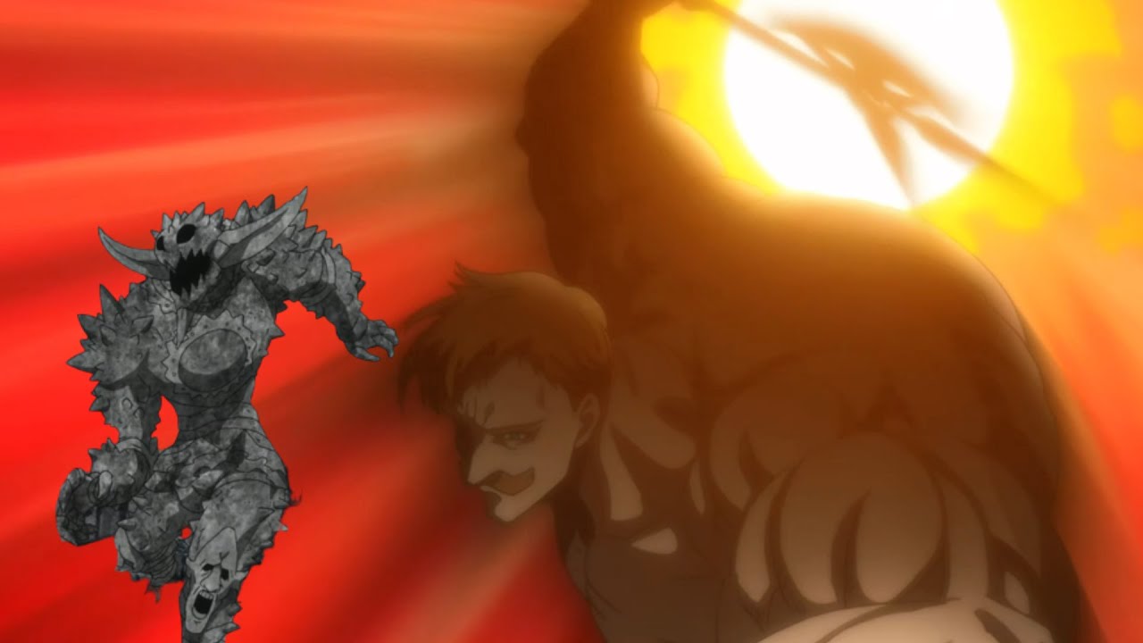 Escanor vs Galand Full Fight - Galand Destroyed in Seconds - Seven ...