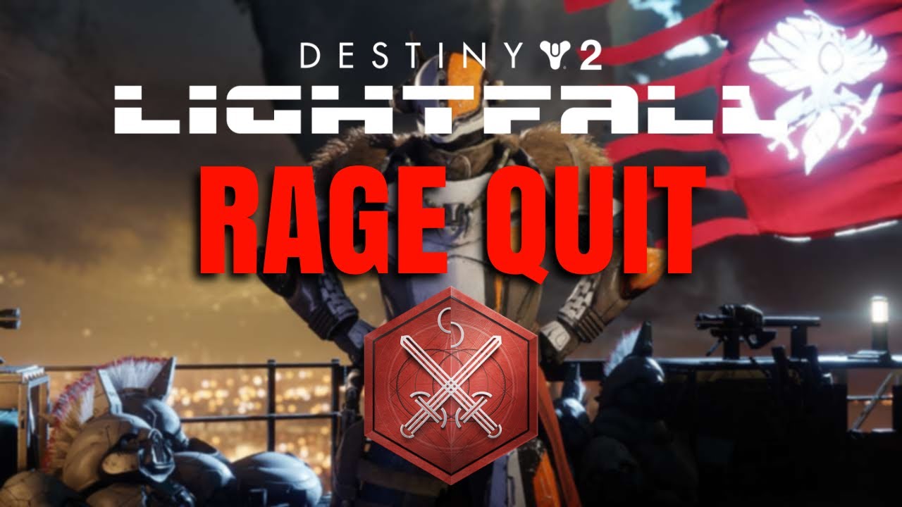 RAGE QUIT - Free for All in the Crucible! | Destiny 2 Lightfall - YouTube