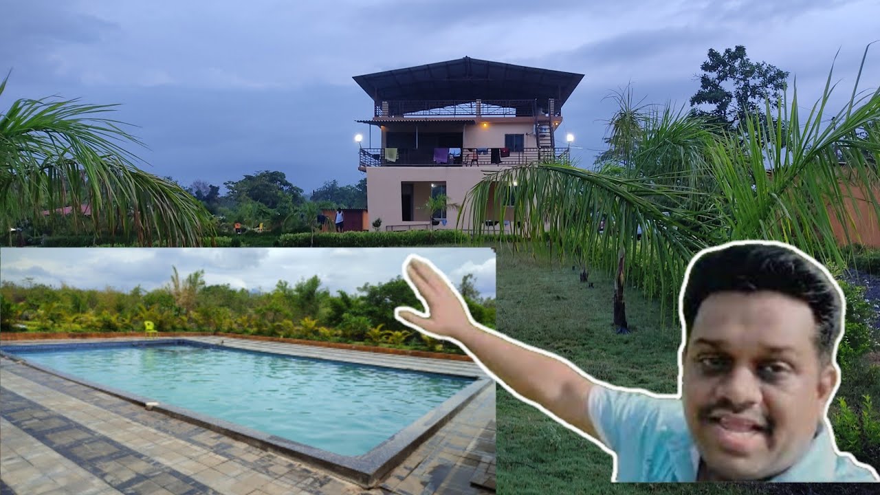 Best Farmhouse near Mumbai🏡 with swimming pool at Murbad🏞️| Kene Farm🤽 ...