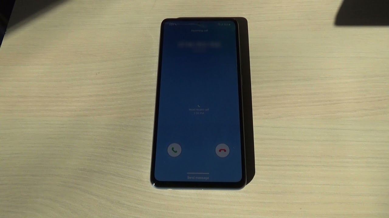 Incoming Call Samsung Galaxy A52 (2021) (Over the Horizon - Piano ...