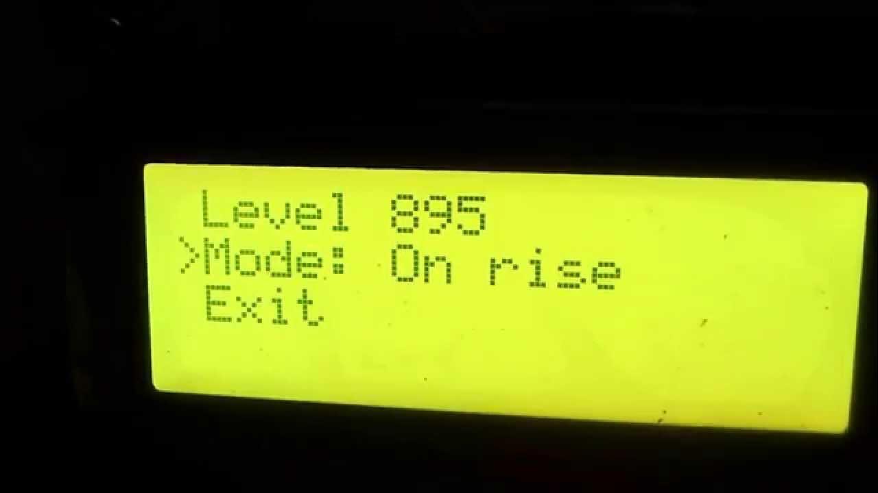 Arduino menu 2.0 - menu fields - YouTube