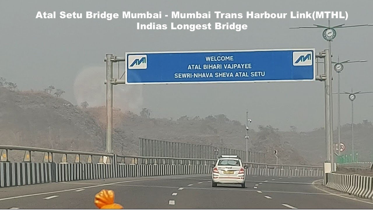 Atal Setu Bridge Mumbai - Mumbai Trans Harbour Link(MTHL) India's ...