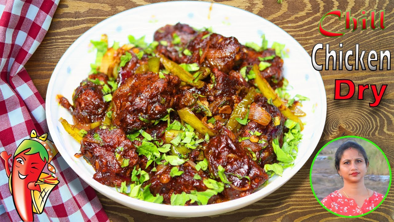 Street Style Chilli Chicken Recipe | Spicy Chilli Chicken without Bones ...