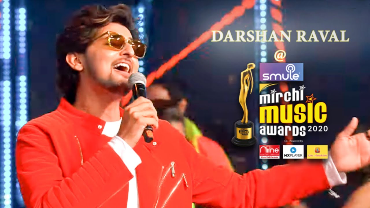 Darshan Raval rocks the stage of Smule Mirchi Music Awards 2020 ...