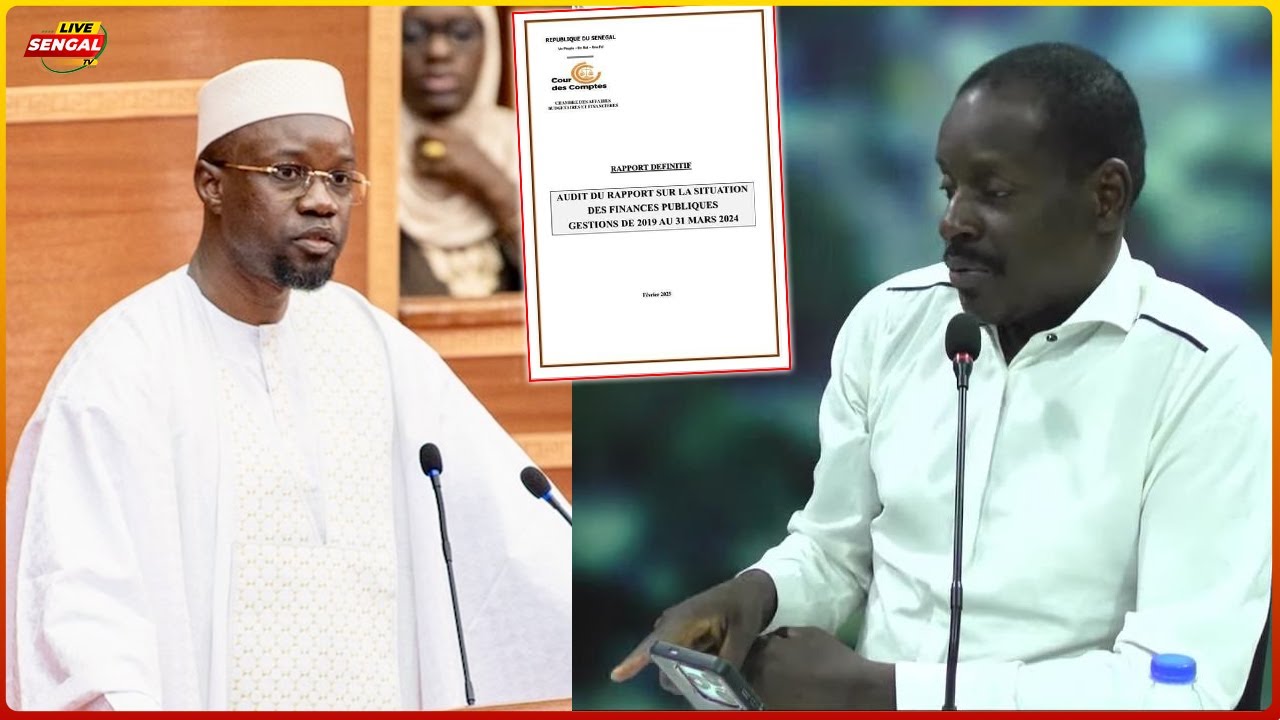 🚨Rapport Cours des Comptes, Seyni Tall Apr dézingue Ousmane Sonko ...