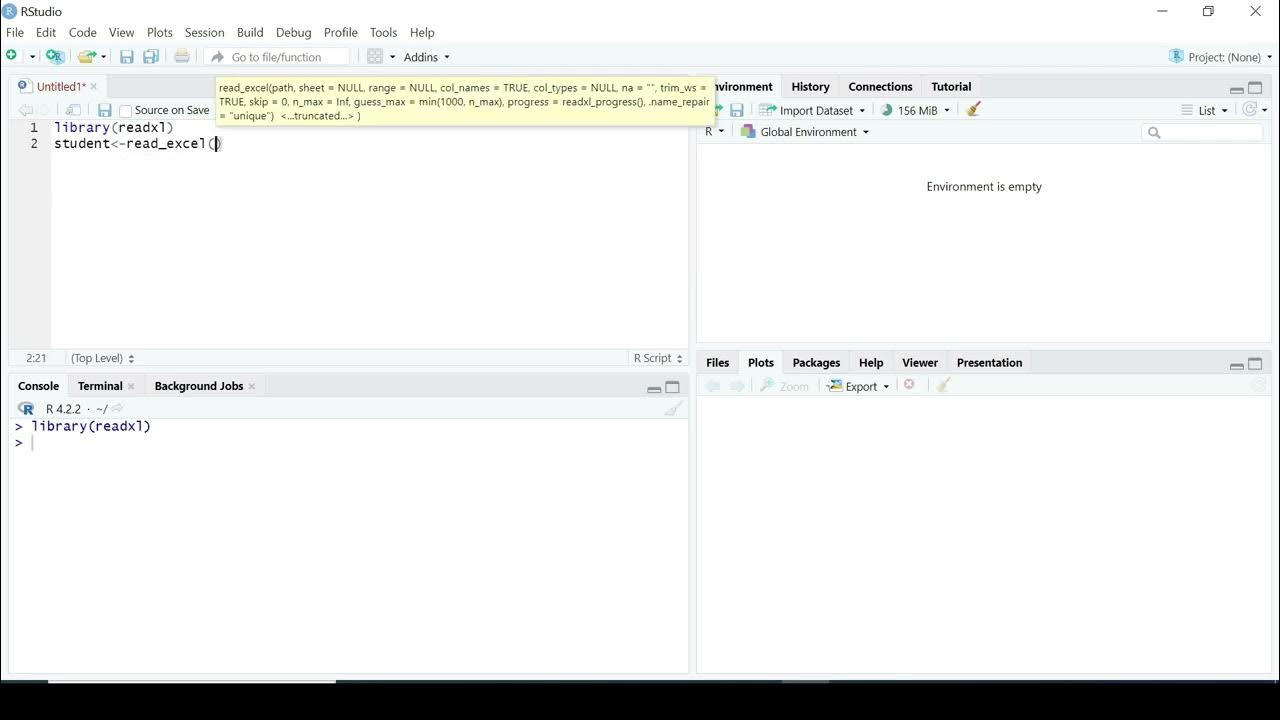 How to import data from Excel/CSV files to R Studio - YouTube