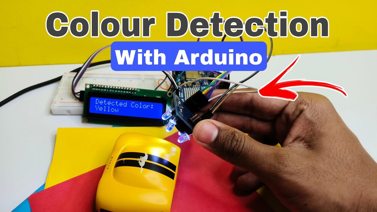 Arduino Color Sensor Project | TCS3200 with LCD Display | Detect Any ...