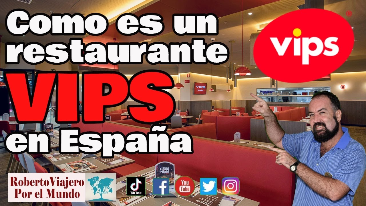 Como es un restaurante VIPS en España - YouTube