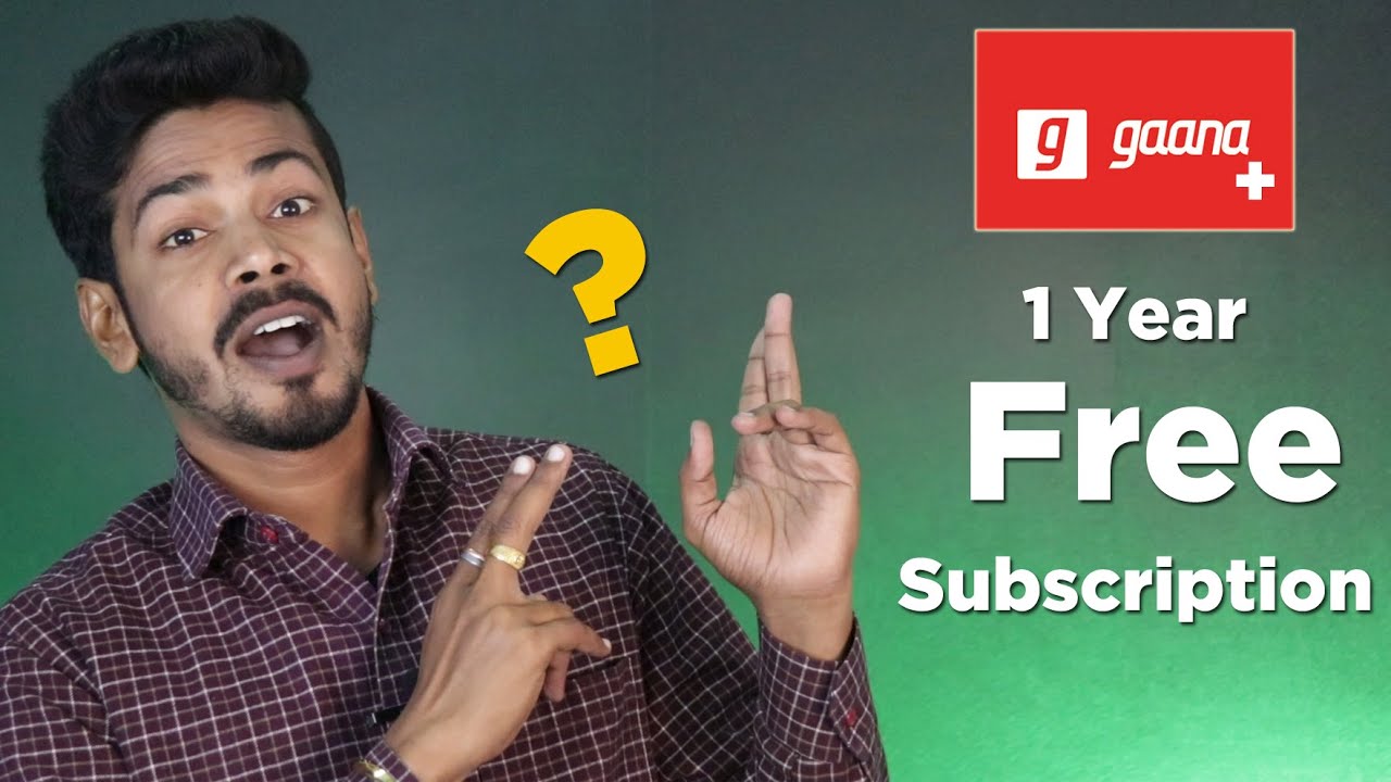 Gaana Free Subscription - Get Gaana Plus 1 Year Subscription for Free ...
