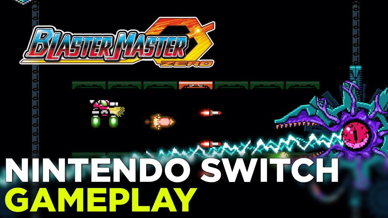 16 Minutes of BLASTER MASTER ZERO Nintendo Switch Gameplay @ GDC 2017 ...