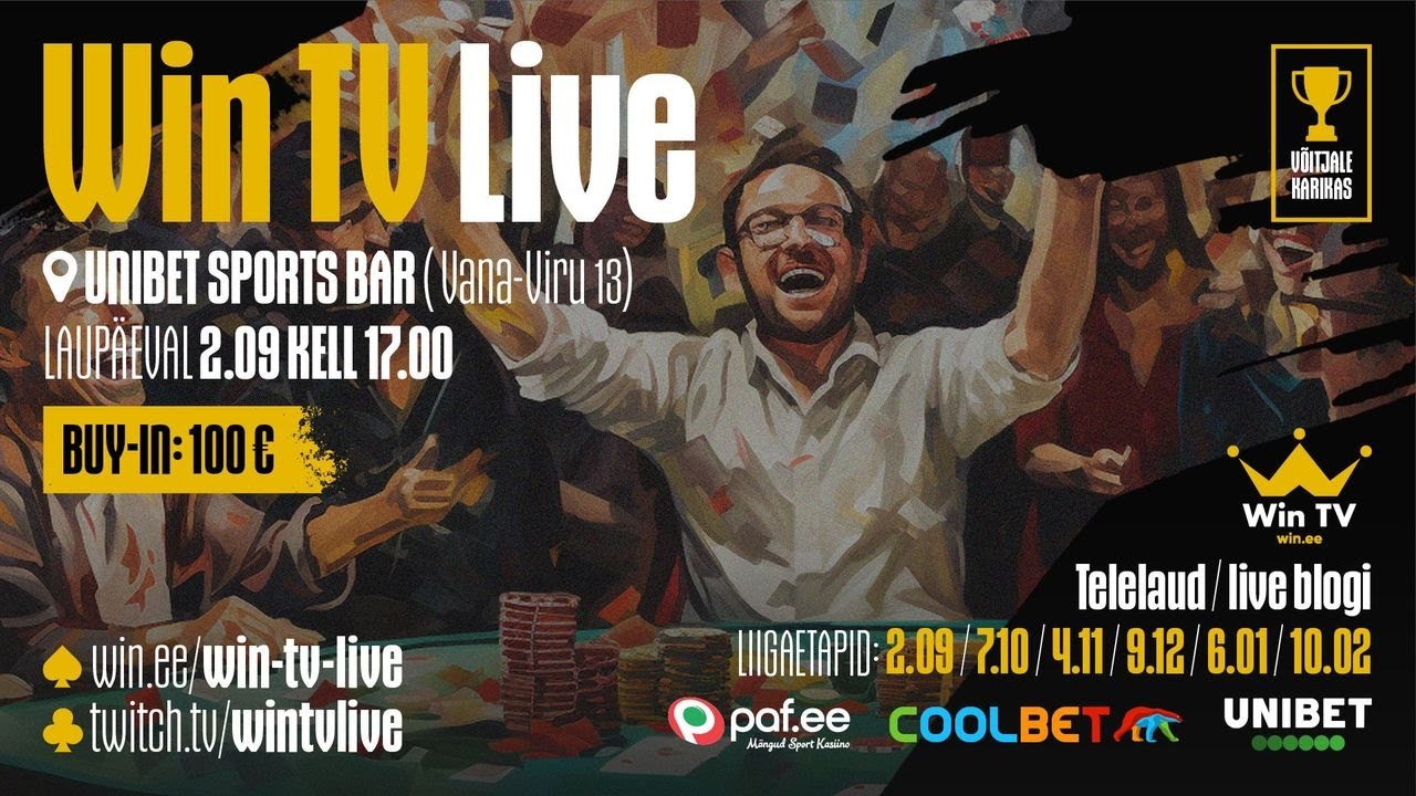 Win TV Live #17 - Telelaua ülekanne - win.ee - YouTube