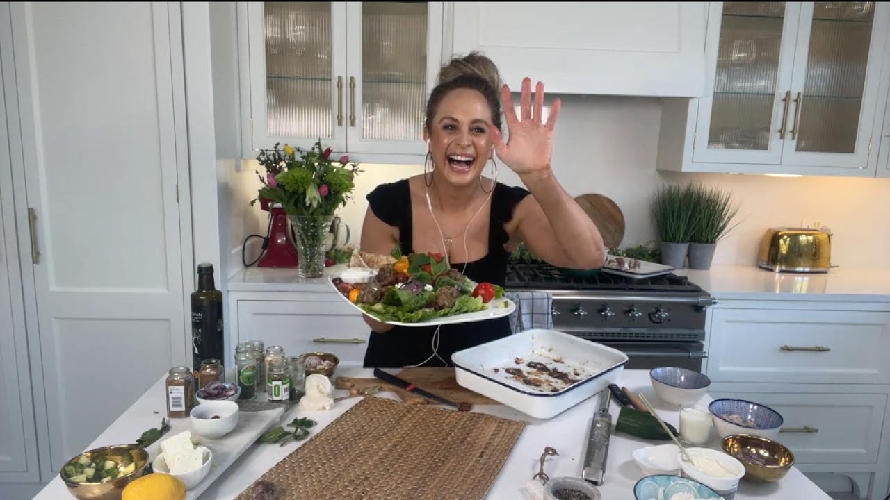 Greek Meatball Salad | Aisling Larkin - YouTube