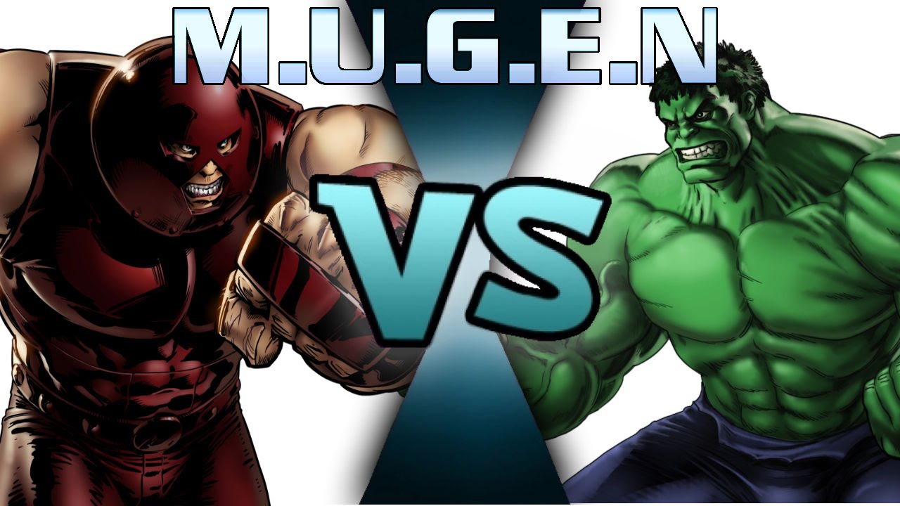 Mugen Juggernaut vs The Hulk - YouTube