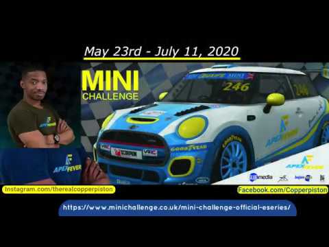 Our Livery for MINI Challenge UK Official eSeries - YouTube