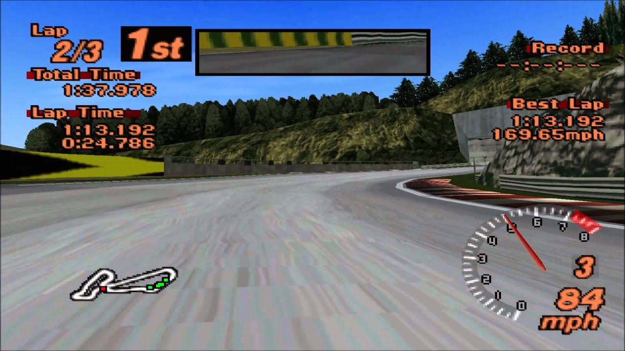 Ford GT 40 - Midfield Raceway - Gran Turismo 2 - YouTube