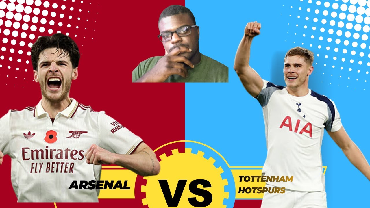 Asrsenal vs Tottenham Hotspur Live reaction & Watch Along - YouTube