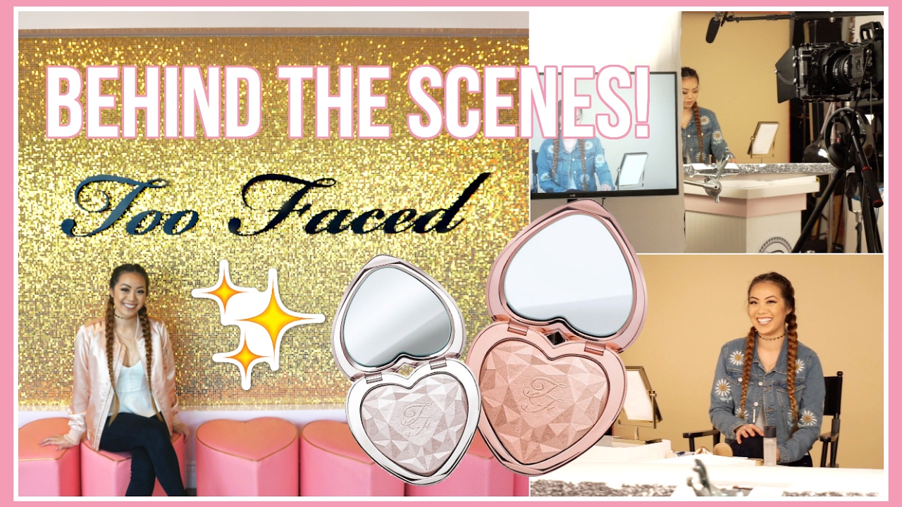 Video Shoot with Too Faced! | Behind the Scenes - YouTube