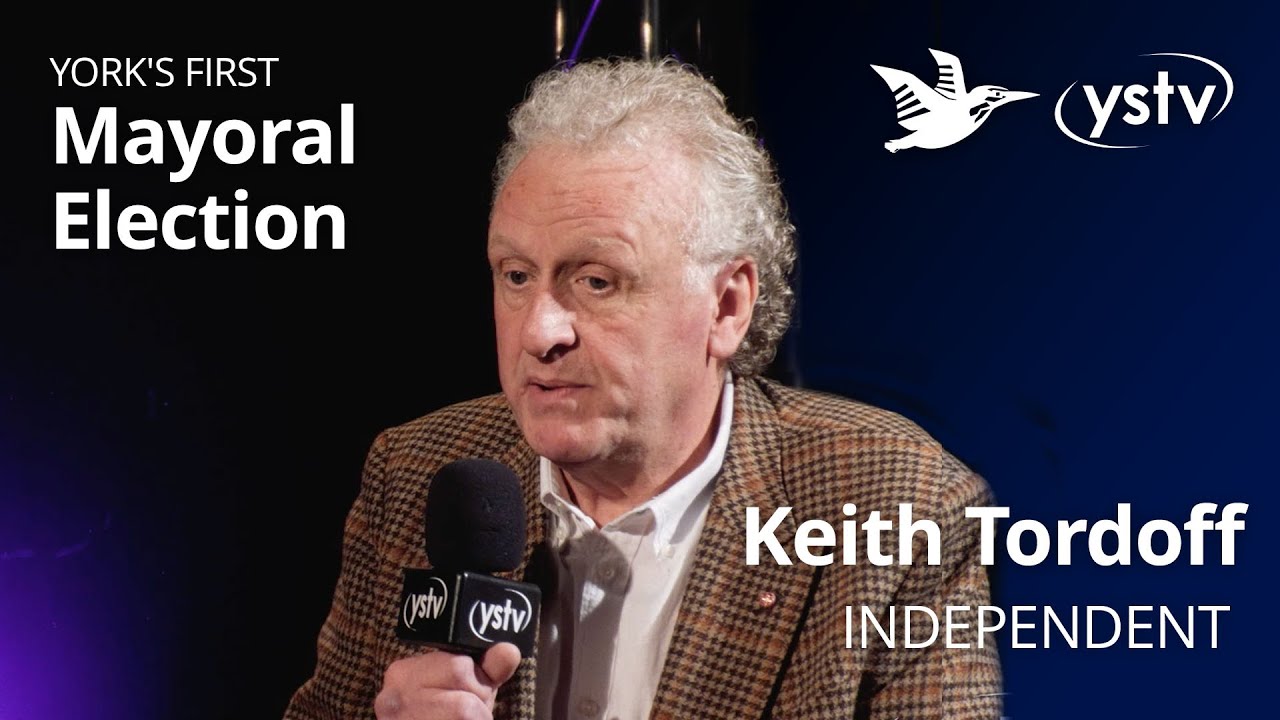 Keith Tordoff, Independent | York’s First Mayoral Election - YouTube