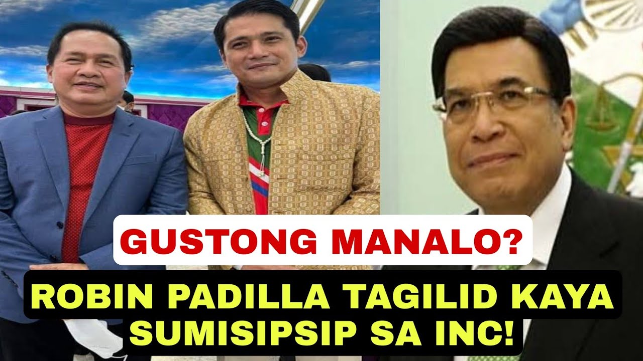 ROBIN PADILLA TAGILID KAYA SUMISIPSIP NA NAMAN SA IGLESIA NI CRISTO ...