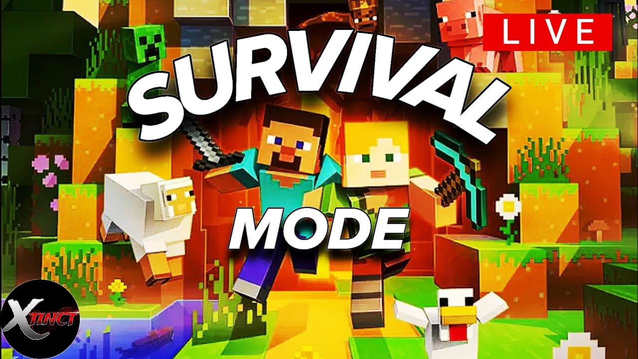 MINECRAFT SURVIVAL DAY 8 | MINECRAFT LIVE WITH EXTINCT - YouTube