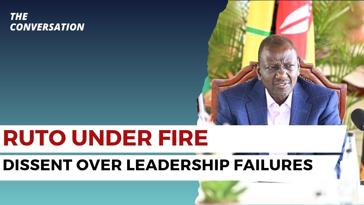 Ruto Under Fire: Public Dissent Grows Over Leadership Failures - YouTube