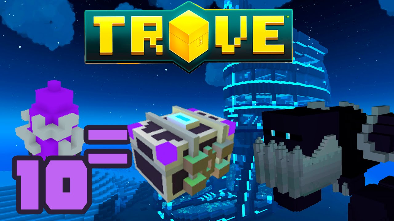 Trove #5 - открываем Shadow Cache (50 штук) - YouTube