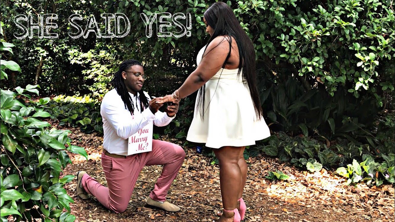 She Said Yes Best Lesbian Proposal Youtube