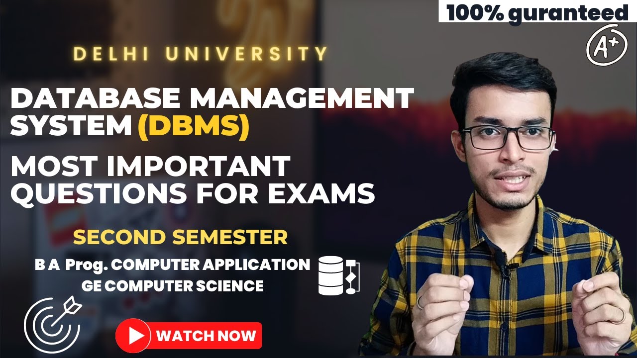 DBMS Most Important Questions For Exams Delhi University Second dbms-most-important-questions-for-exams-delhi-university-second