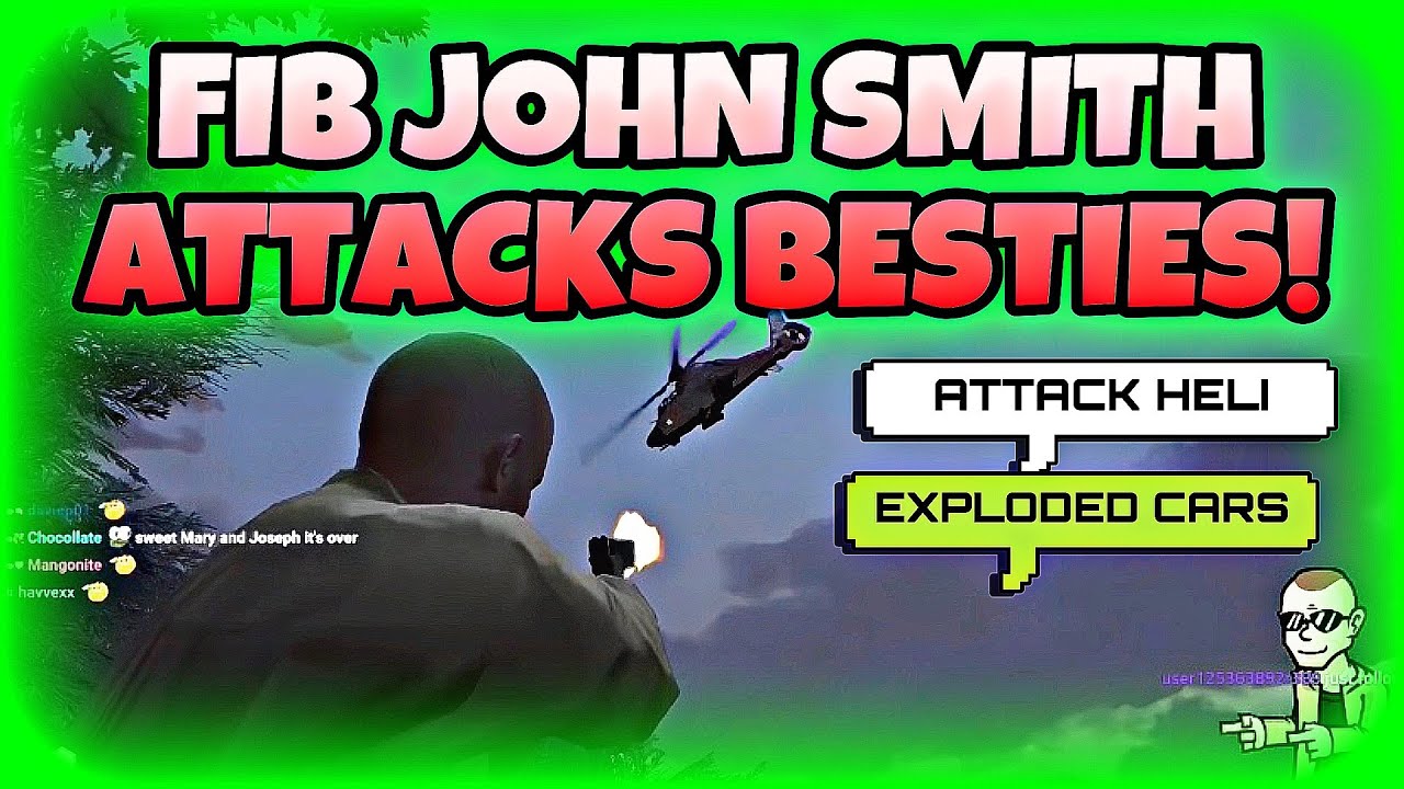 FIB John Smith Attacks Besties (HELI) | NoPixel GTA RP | NoPixel Clips ...