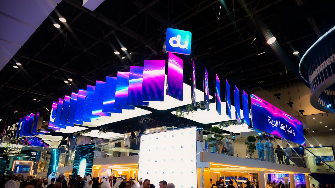 BriteMinds collaboration with DXB Live at the DU booth at GITEX 2024 ...